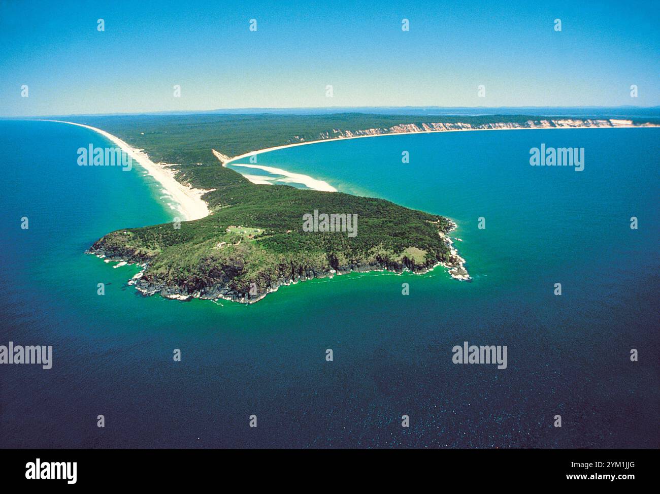 Australia; Australien; Queensland; Sunshine Coast, Aerial view of ...