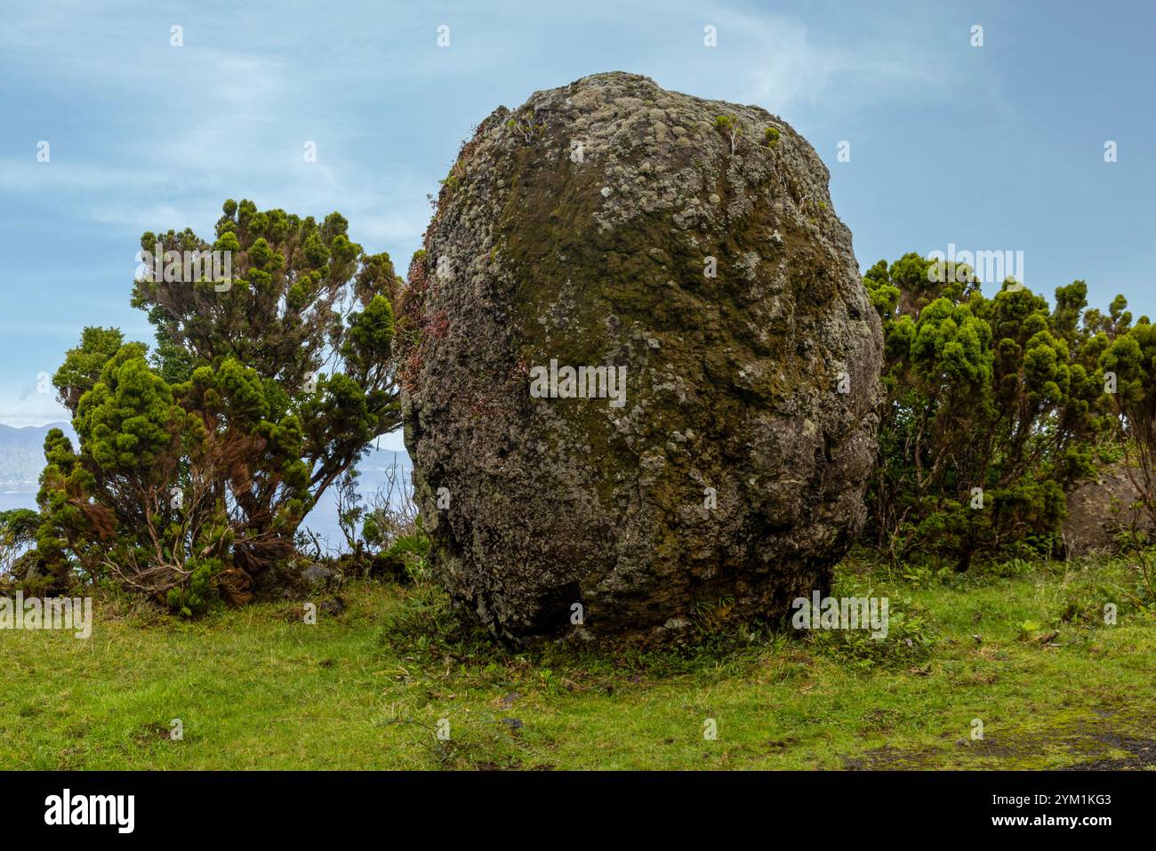 The so-called “Bomba da Praínha” in Prainha, Pico Island, Azores, is a ...