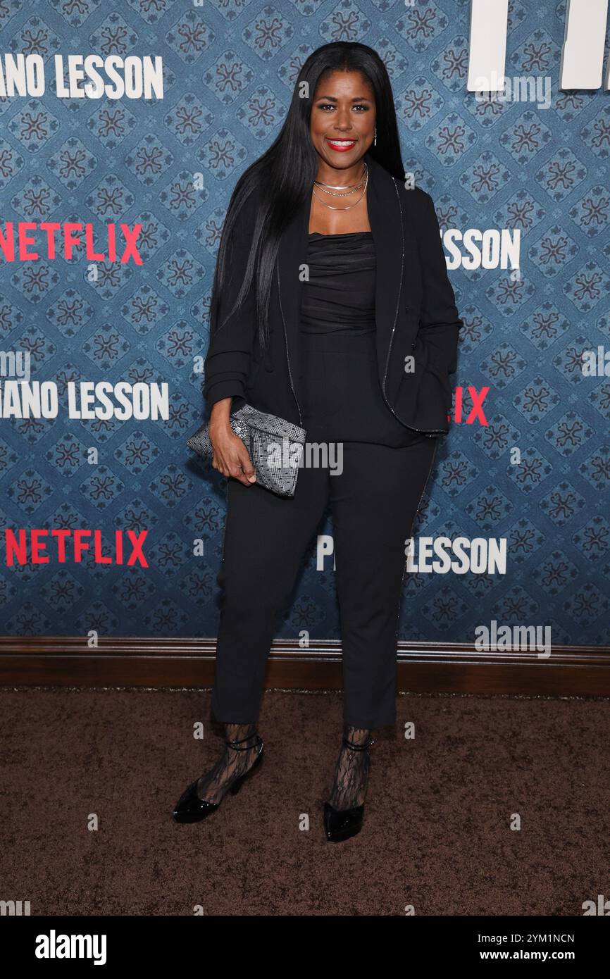 Los Angeles, Ca. 19th Nov, 2024. Andrea Mona Bowman at the LA premiere ...