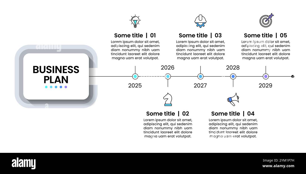 Infographic strategy plan Stock Vector Images - Alamy