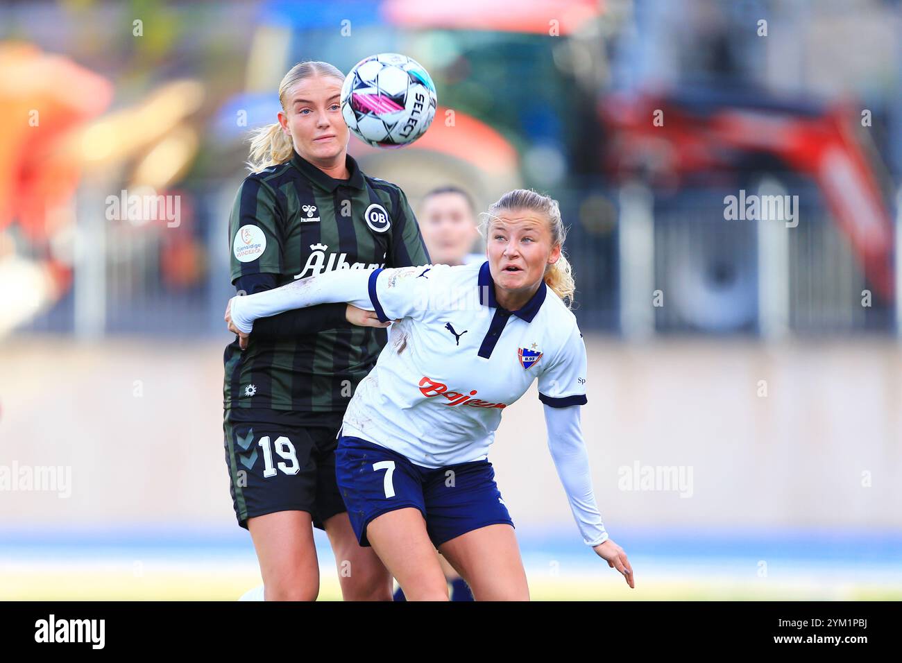 Copenhagen, Denmark. 17th, November 2024. Frederikke Benfeldt Sorensen ...