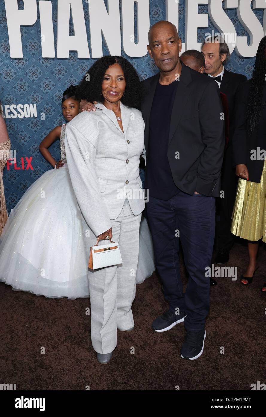 Los Angeles, Ca. 19th Nov, 2024. Pauletta Washington and Denzel ...