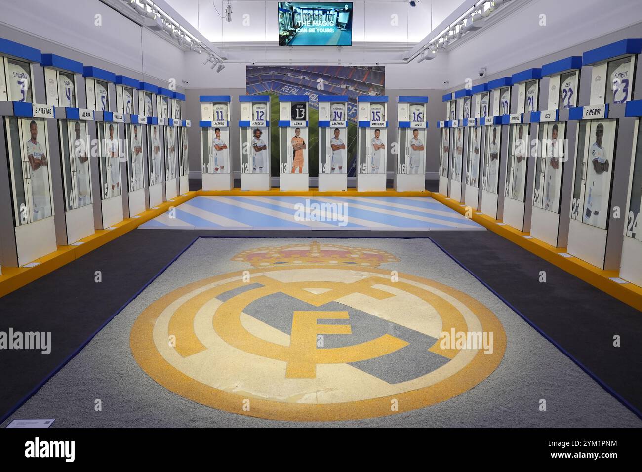 The Real Madrid Santiago Bernabeu Stadium 2001/02-2021/22 Mosaic and ...