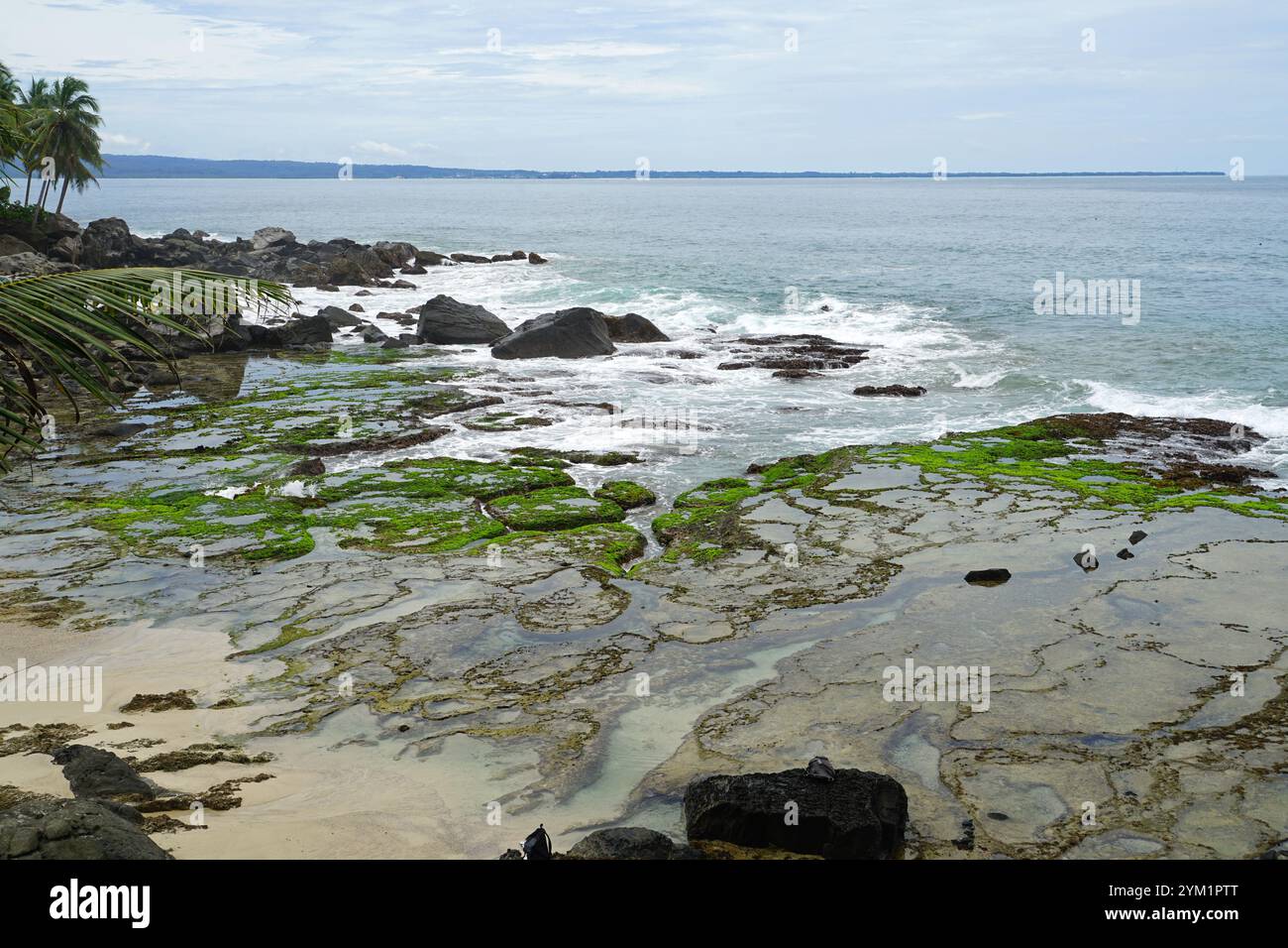 Pantai Mandiri Beach, Krui, Lampung, Sumatera, Indonesia Stock Photo ...