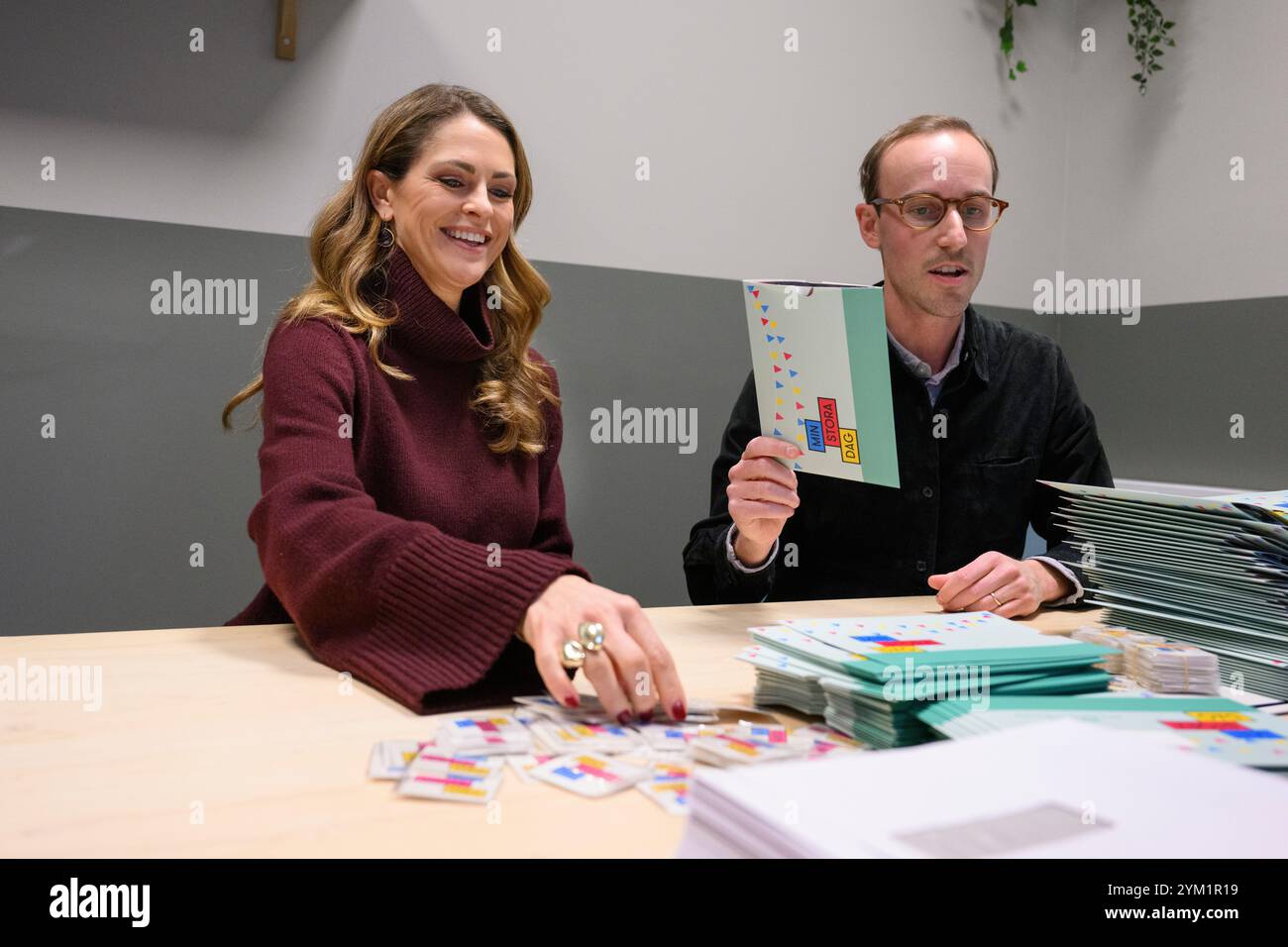 Princess Madeleine of Sweden visits the My Special Day Foundation in ...