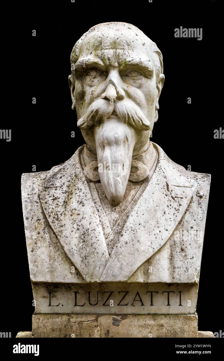 Luigi Luzzatti (1841 – 1927) - Italian financier, political economist ...