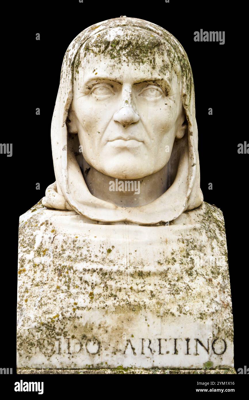 Guido Monaco, or Guido Pomposiano, better known as Guido d'Arezzo ...