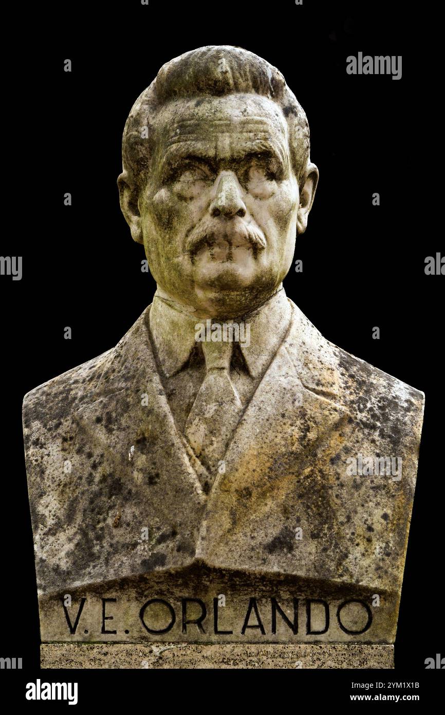 Vittorio Emanuele Orlando (1860 – 1952) - Italian politician and jurist ...