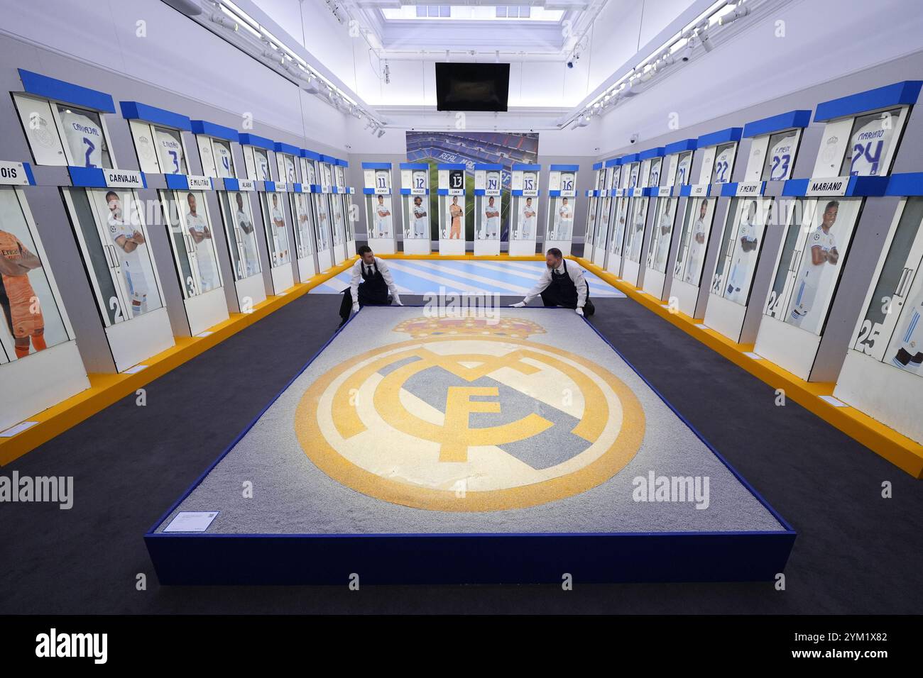 The Real Madrid Santiago Bernabeu Stadium 2001/02-2021/22 Mosaic and ...