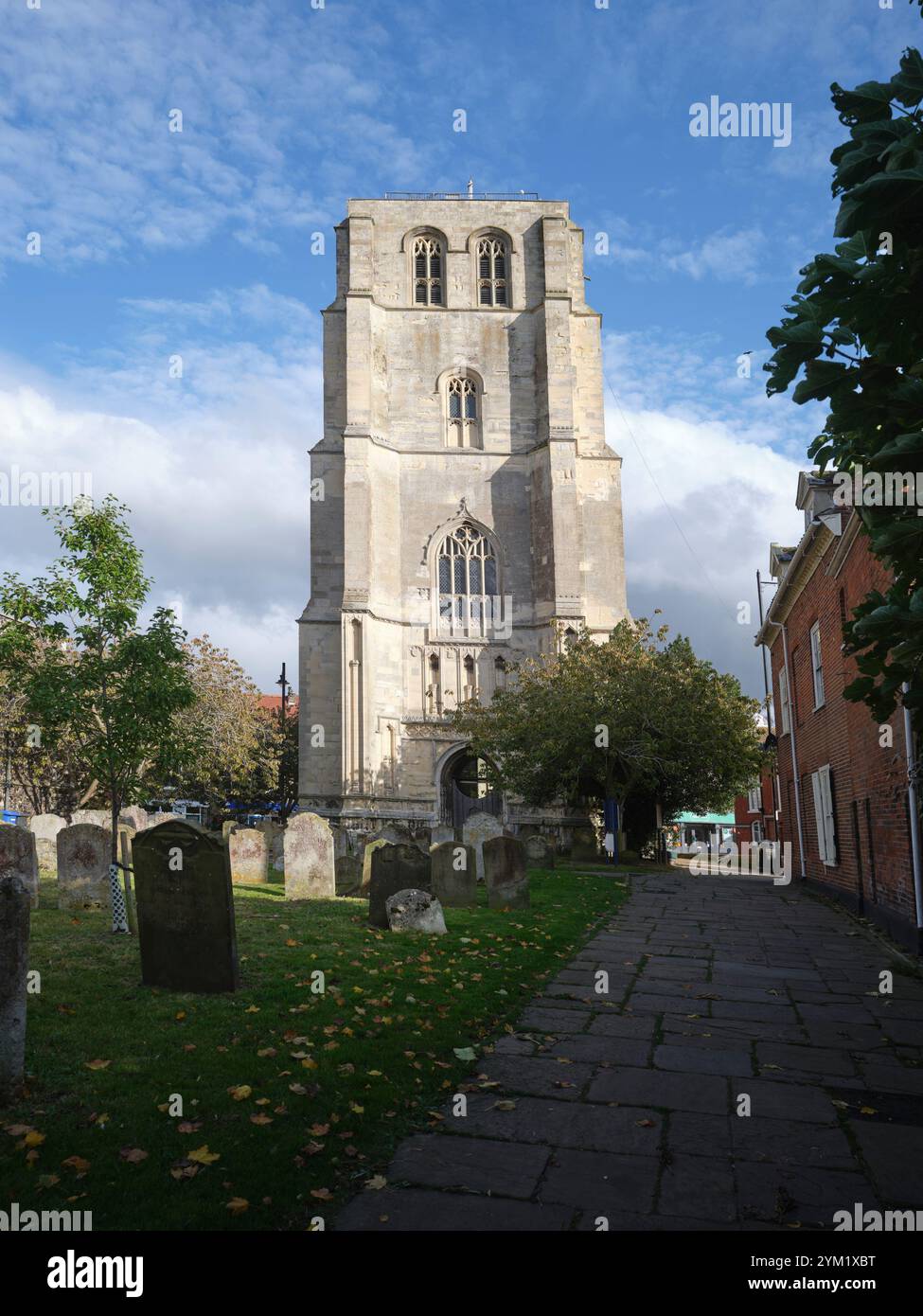 Church of St Michael the Archangel, Beccles Suffolk Stock Photo - Alamy