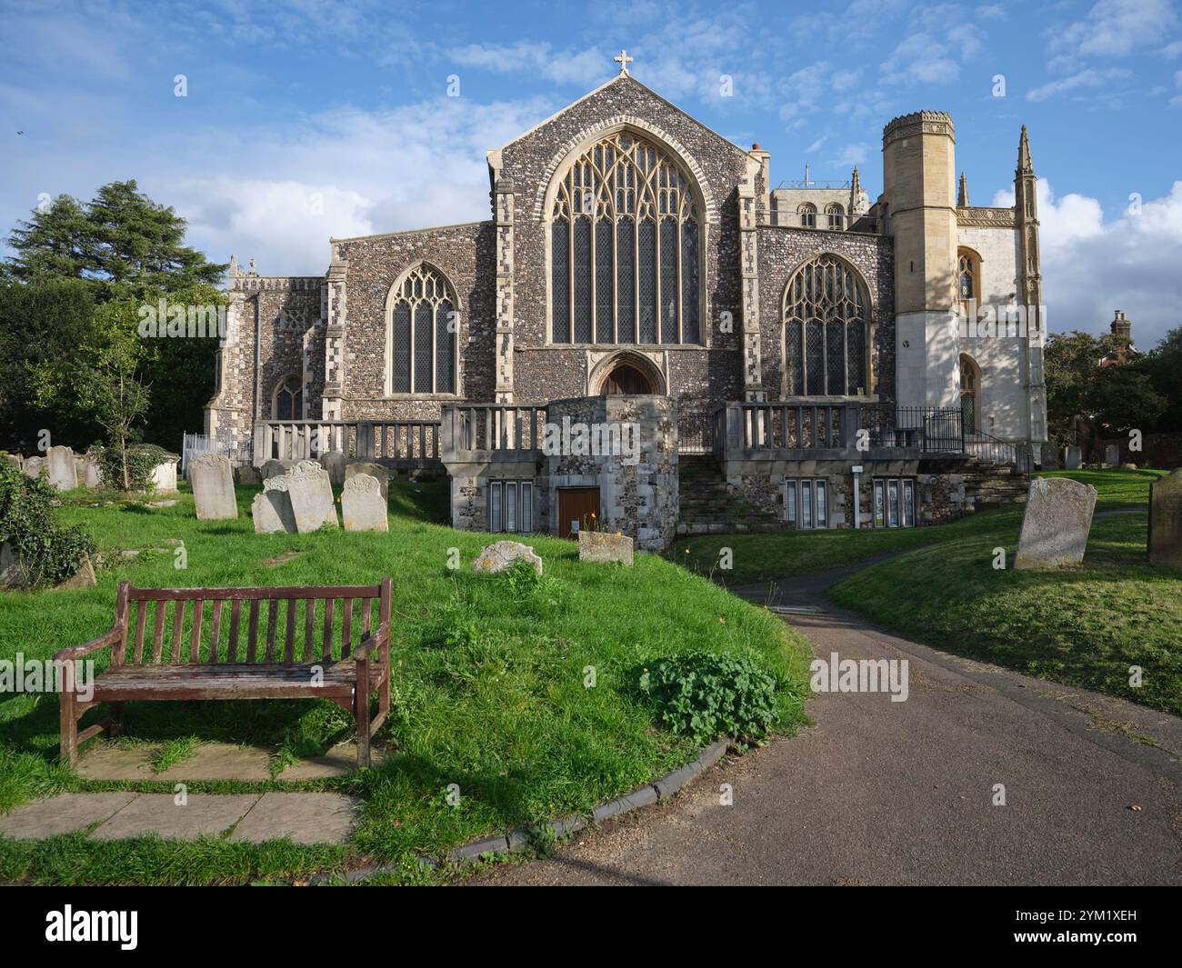 Church of St Michael the Archangel, Beccles Suffolk Stock Photo - Alamy