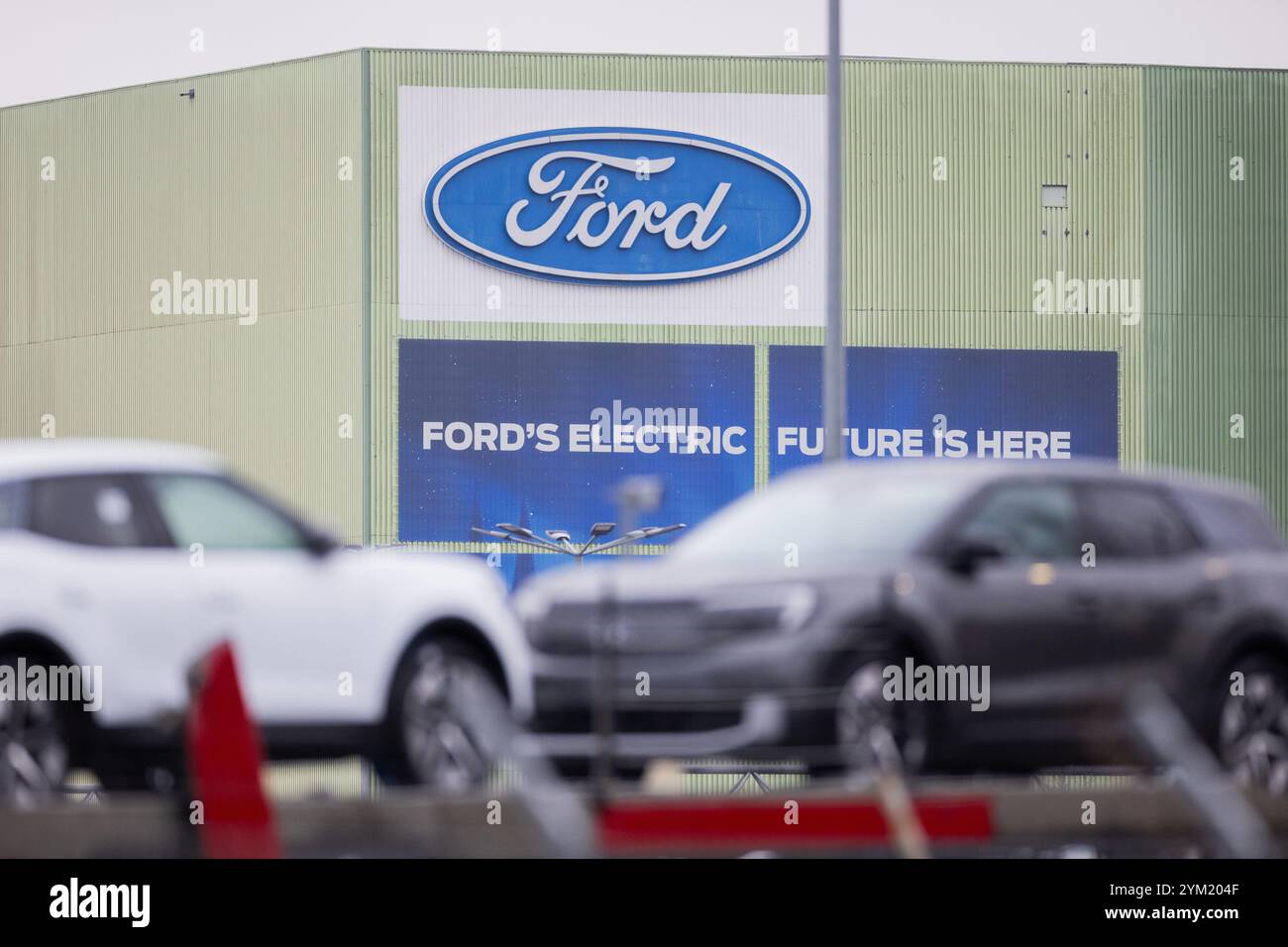 Cologne, Germany. 20th Nov, 2024. Ford Explorer electric cars are ...