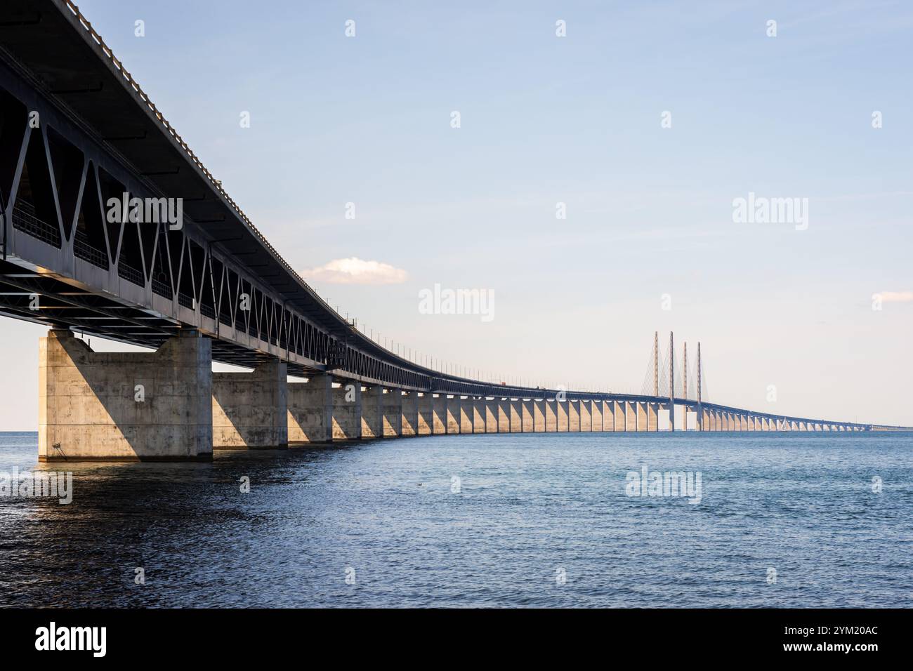 Oresund bridge railway motorway hi-res stock photography and images - Alamy