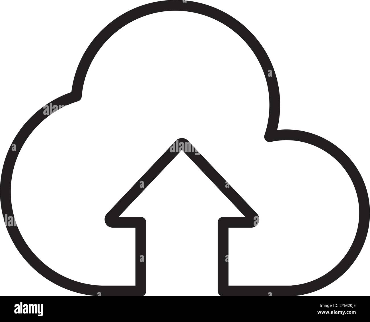 cloud computing upload Stock Vector Image & Art - Alamy