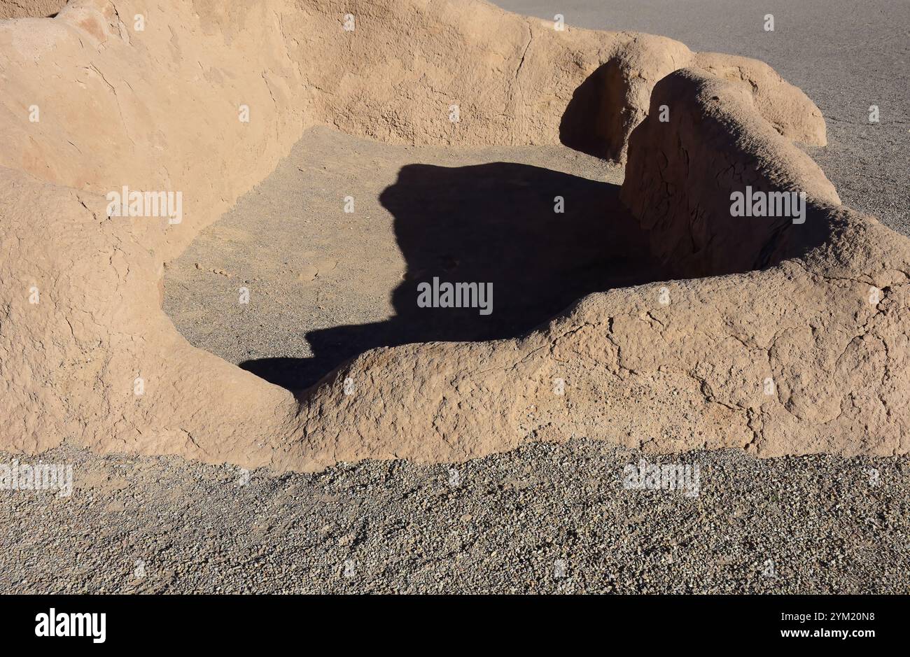 Ancient Casa Grande Ruins National Monument of the Pre-columbian ...