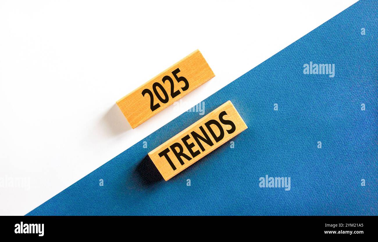 Planning 2025 trends new year symbol. Concept words 2025 Trends on ...