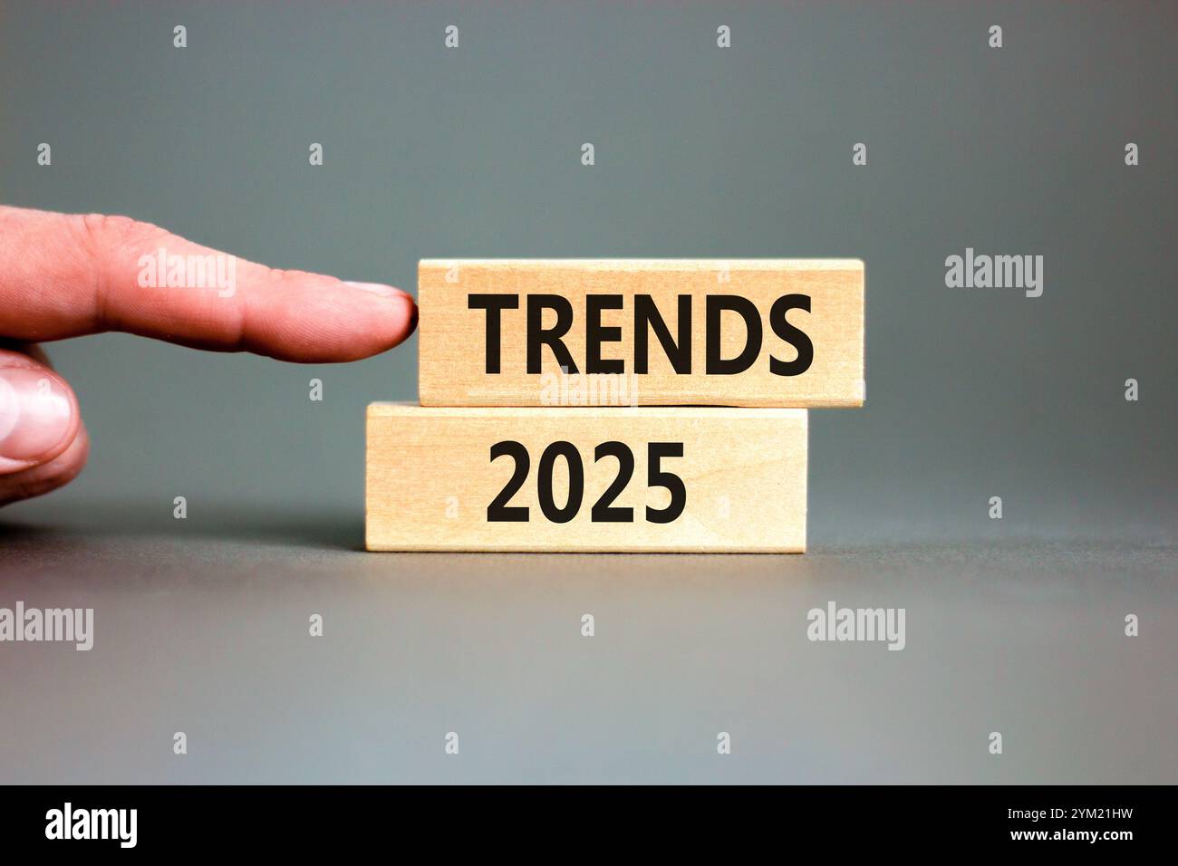 Planning trends 2025 new year symbol. Concept words Trends 2025 on ...
