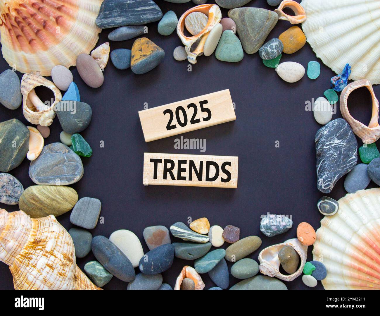 Planning 2025 trends new year symbol. Concept words 2025 Trends on ...