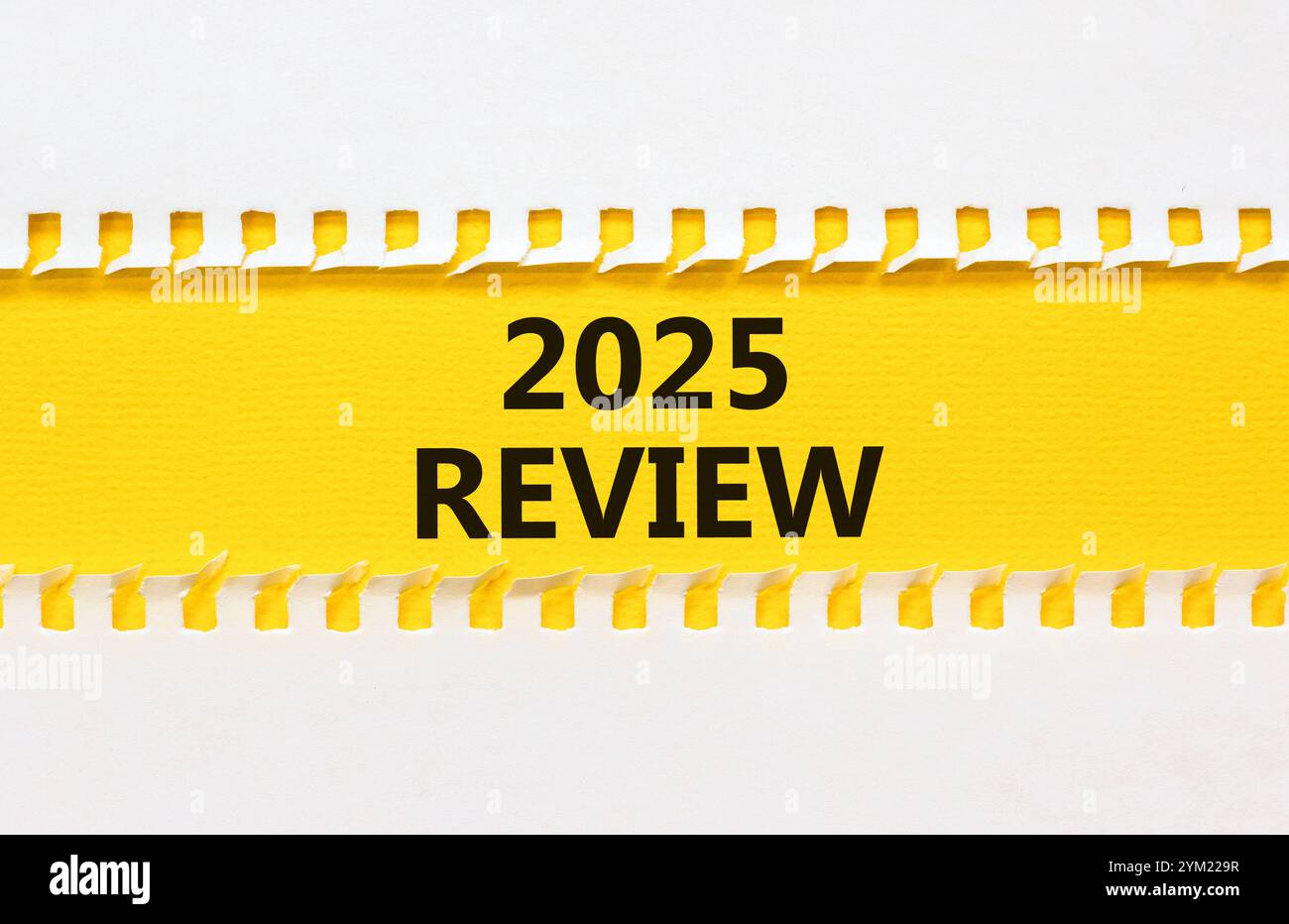 Planning 2025 review new year symbol. Concept words 2025 Review on ...