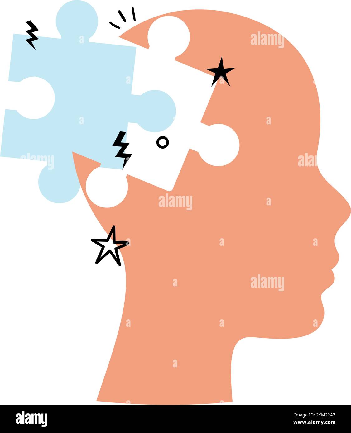 Psychological well being mental Stock Vector Images - Alamy