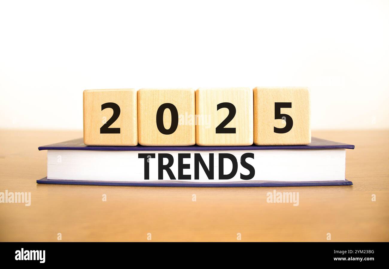 Planning 2025 trends new year symbol. Concept words 2025 Trends on ...