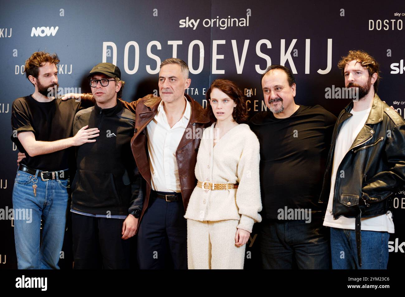 ROME, ITALY - NOVEMBER 20: Damiano e Fabio D'Innocenzo, Filippo Timi ...