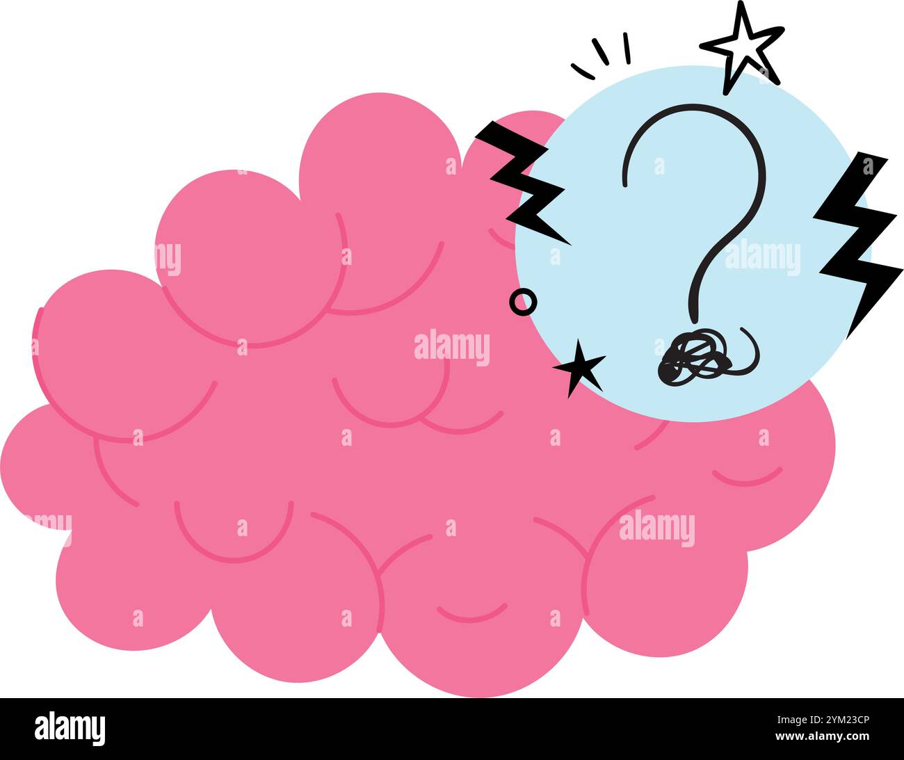 depression affects human brain Stock Vector Image & Art - Alamy