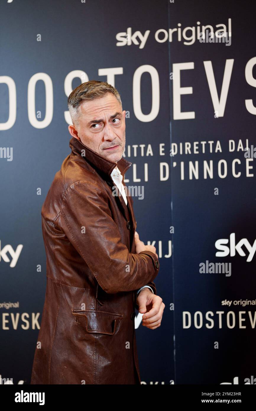 ROME, ITALY - NOVEMBER 20: Damiano e Fabio D'Innocenzo, Filippo Timi ...