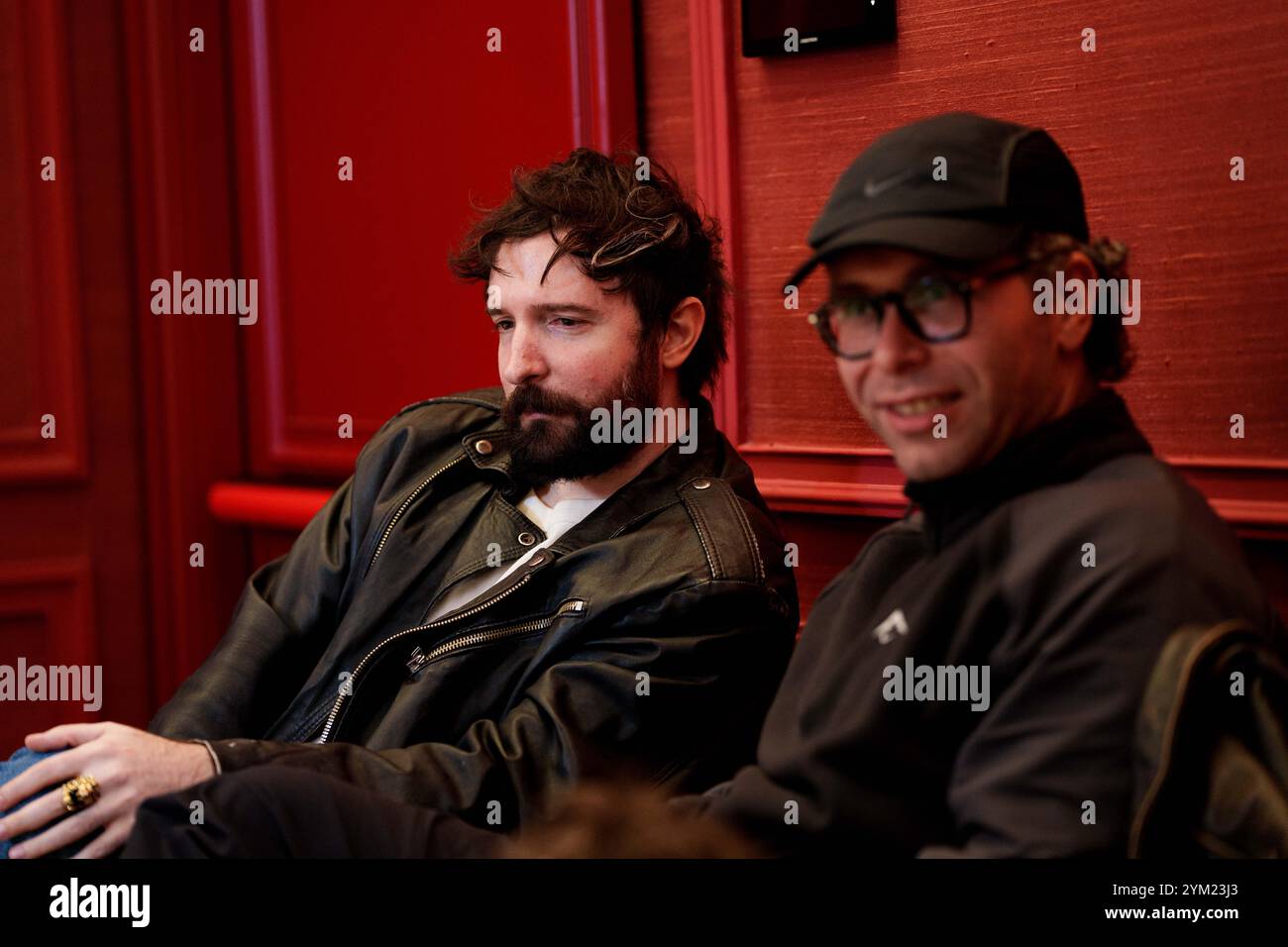 ROME, ITALY - NOVEMBER 20: Damiano e Fabio D'Innocenzo, Filippo Timi ...