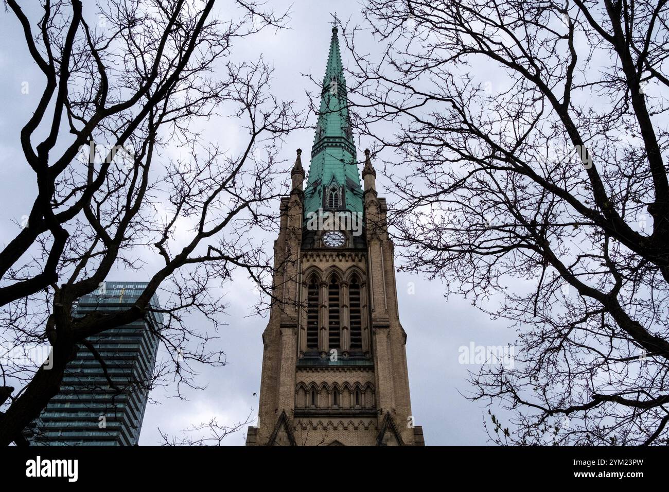 The Anglican Cathedral Church of St. James in the Downtown business ...