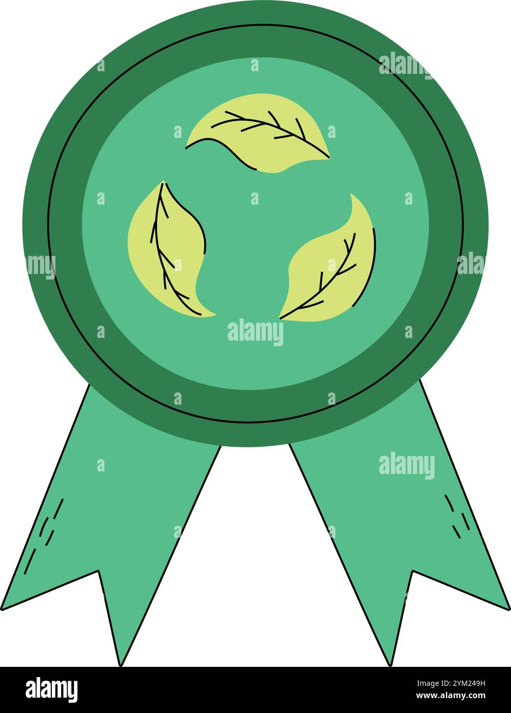 organic food rosette symbol Stock Vector Image & Art - Alamy