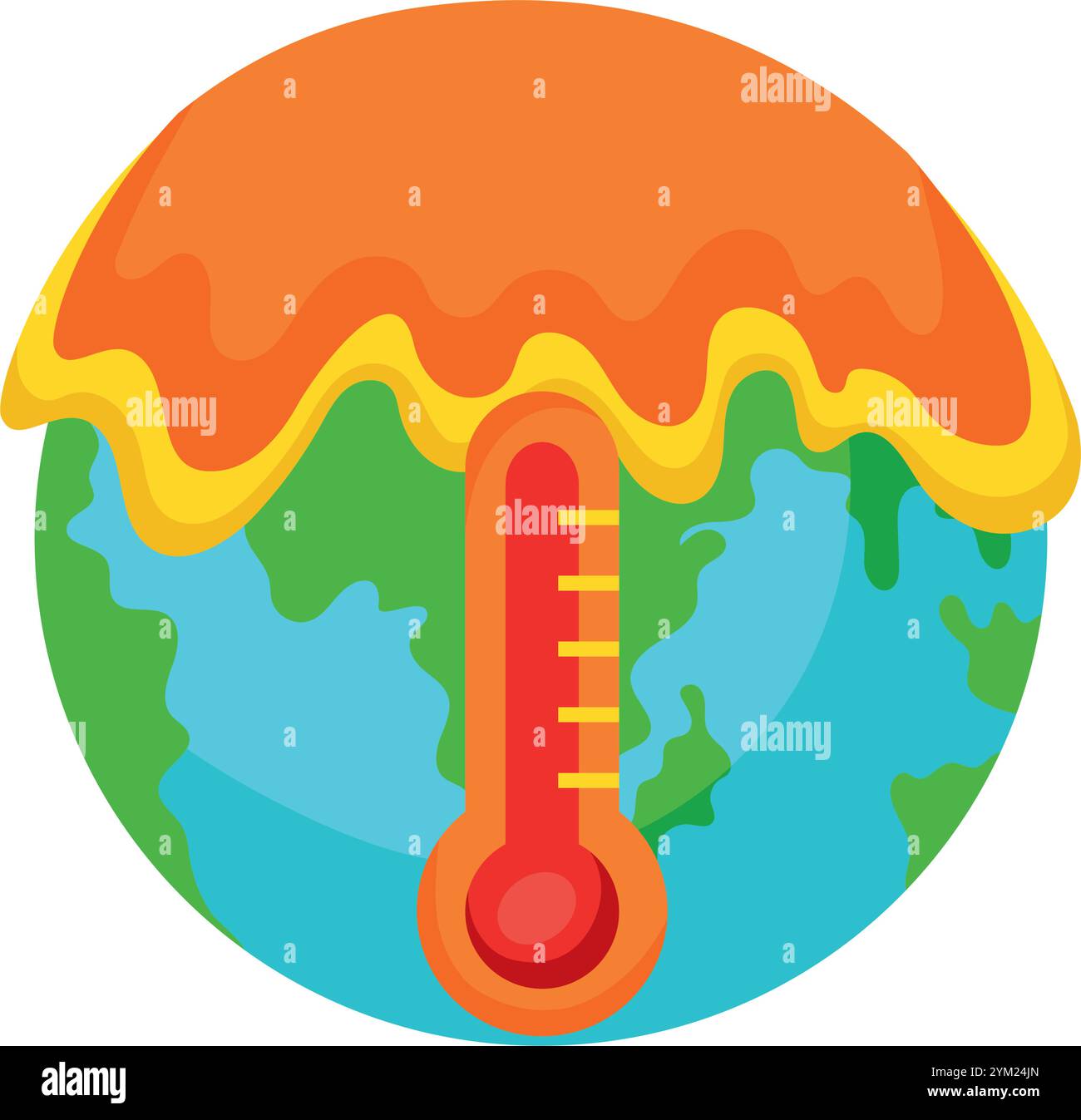 global warming high temperatures Stock Vector Image & Art - Alamy