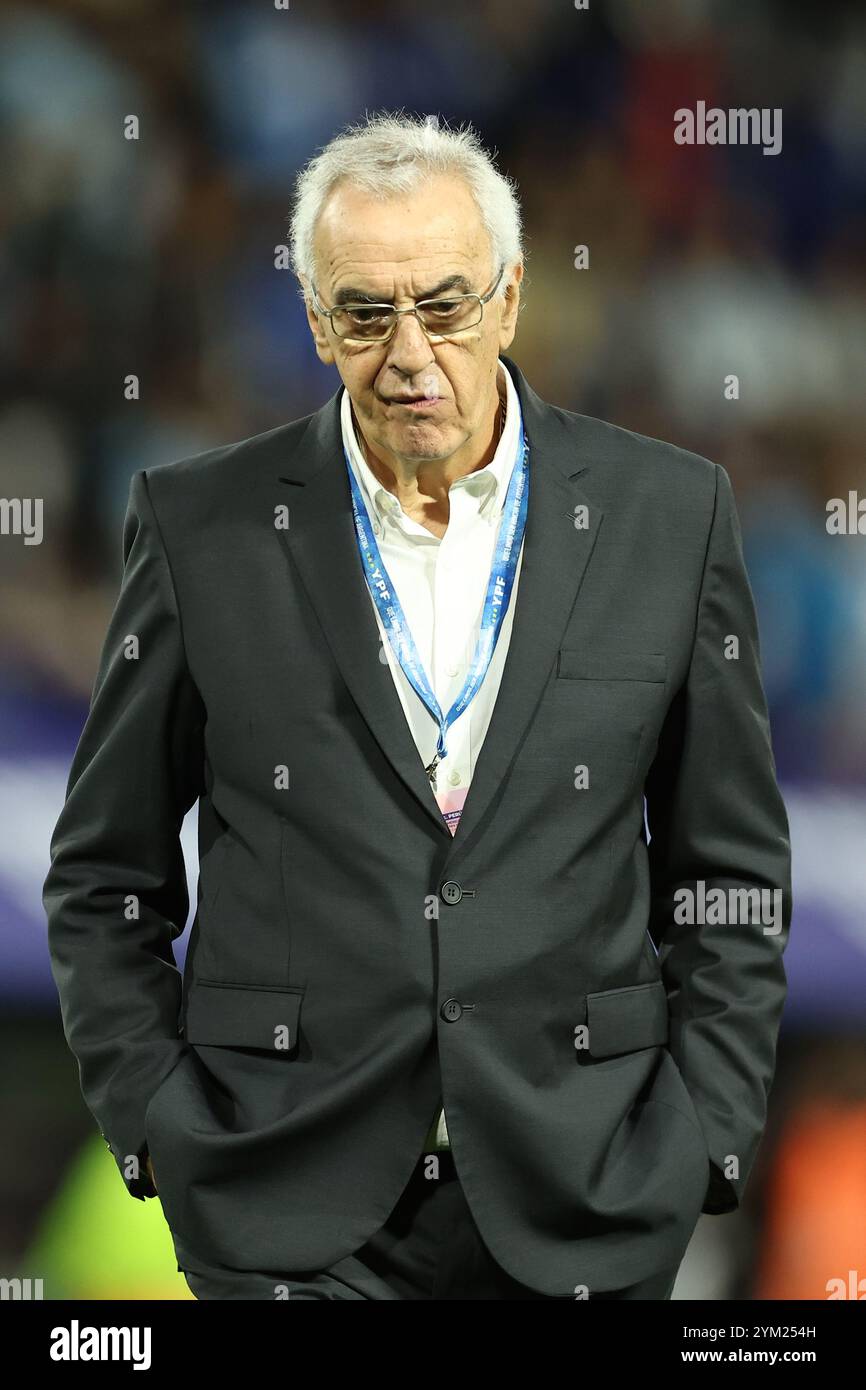 Peru's head coach Uruguayan Jorge Fossati gestures after his team ...