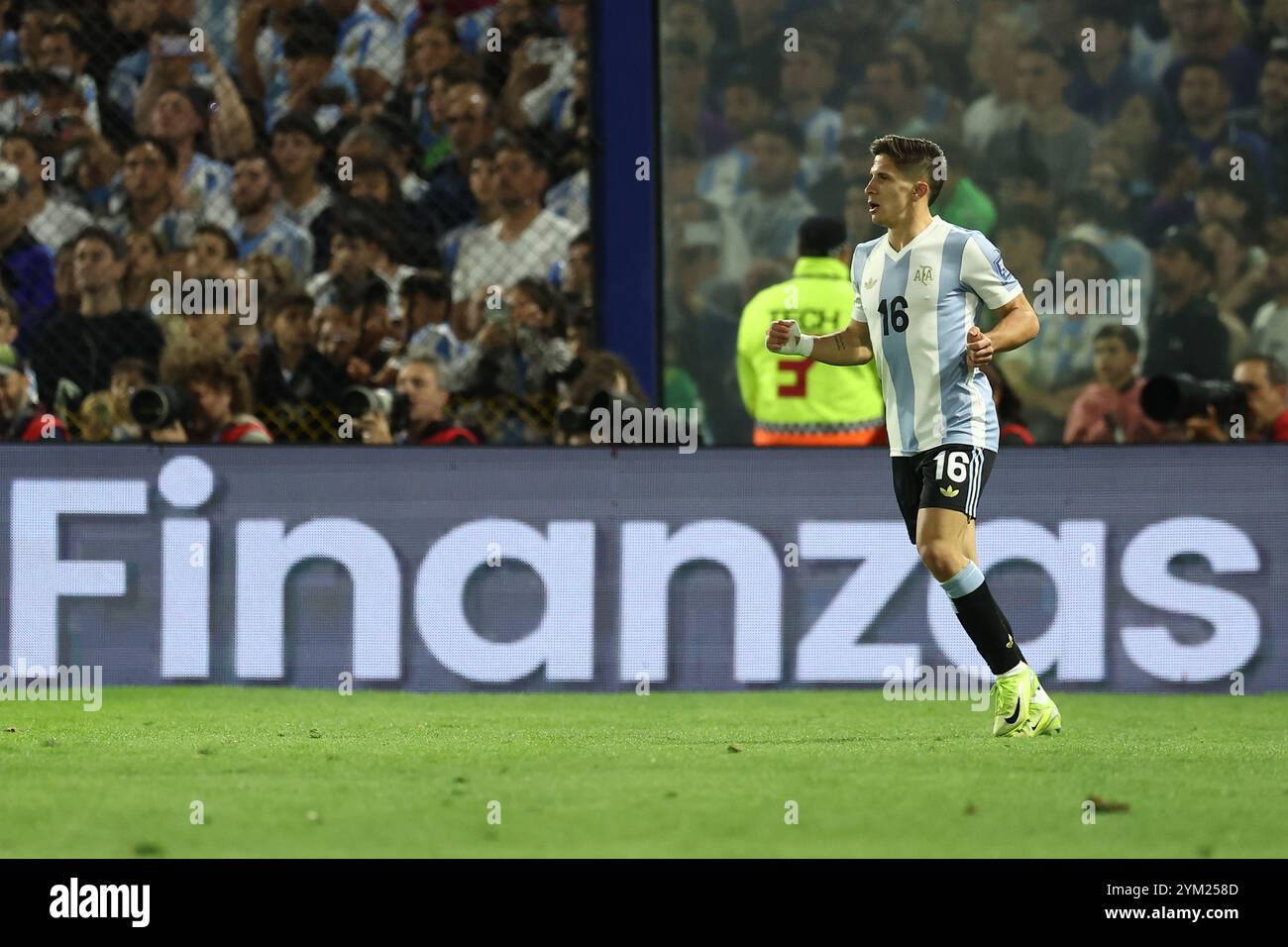 Argentina's forward Giuliano Simeone looks on during the South American ...