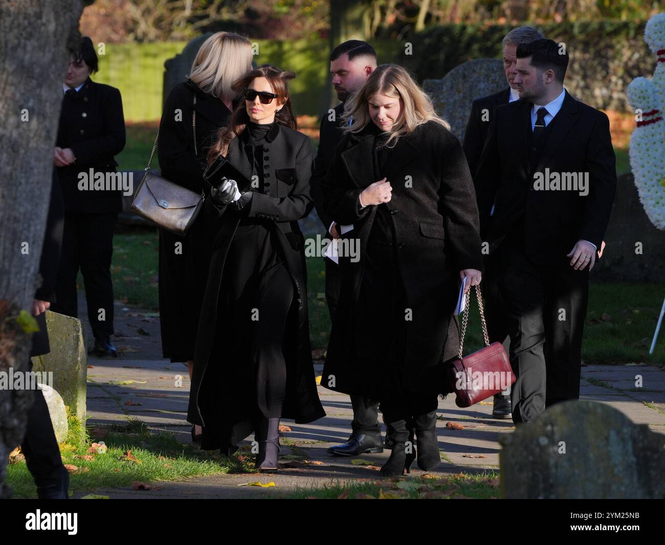Cheryl Tweedy (left), the former partner of One Direction singer Liam ...