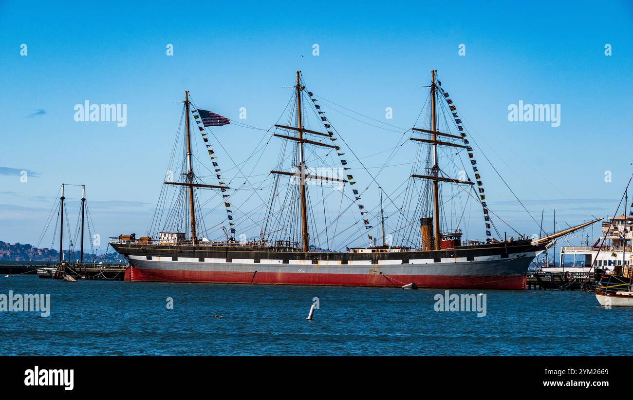 Balclutha, Three-Masted Square-Rigged Ship, San Francisco Maritime ...