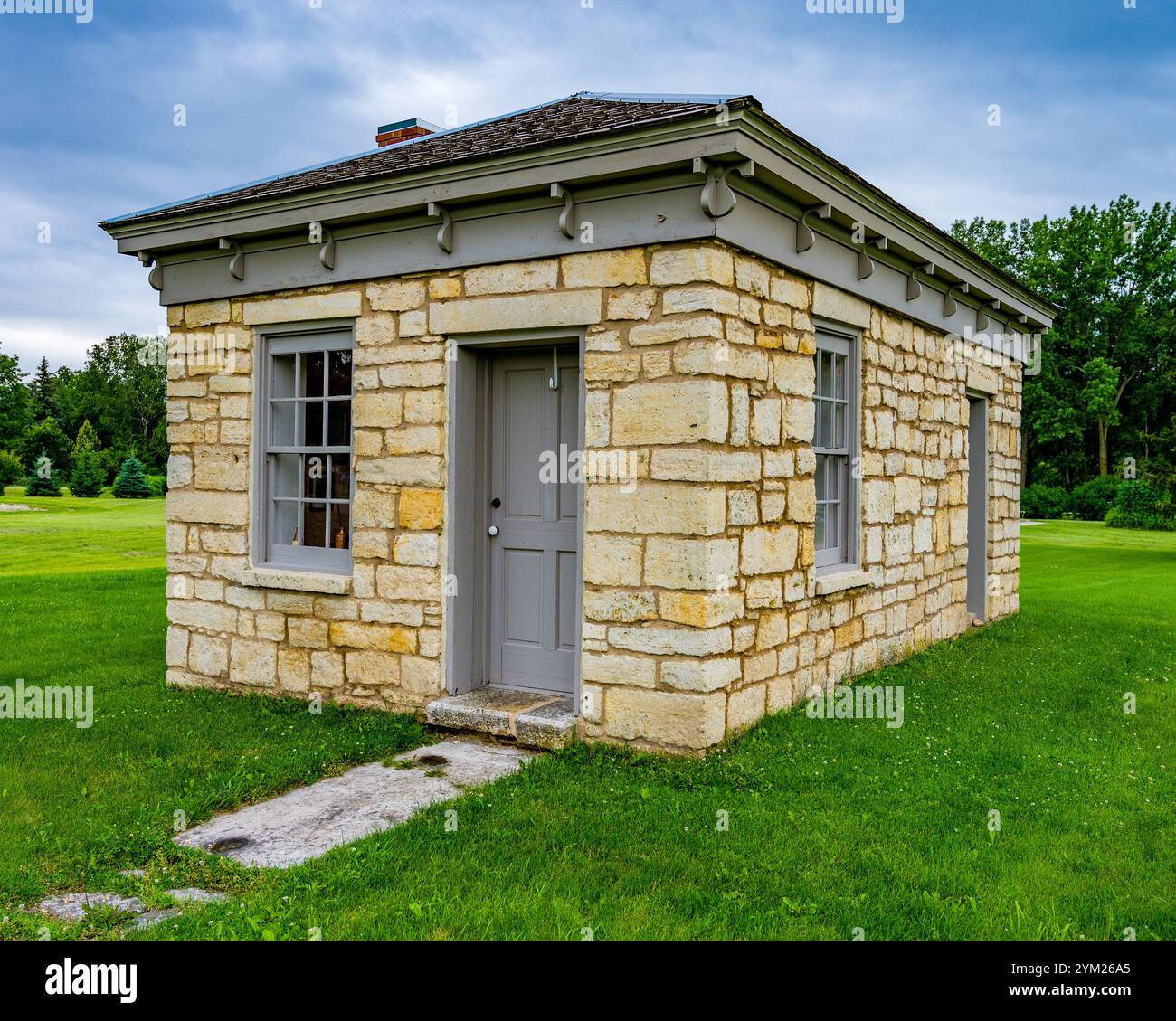 American Civil War Recruiting Station in Wasioja, Minnesota Stock Photo ...