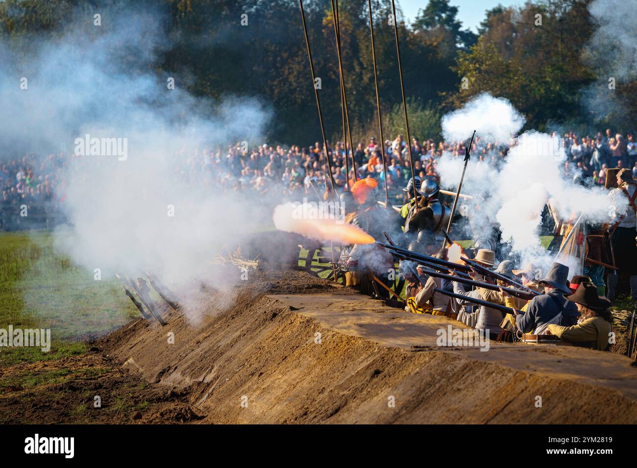 Groenlo,Gelderland/Netherlands - 10-26-2024: The Battle of Grolle ...