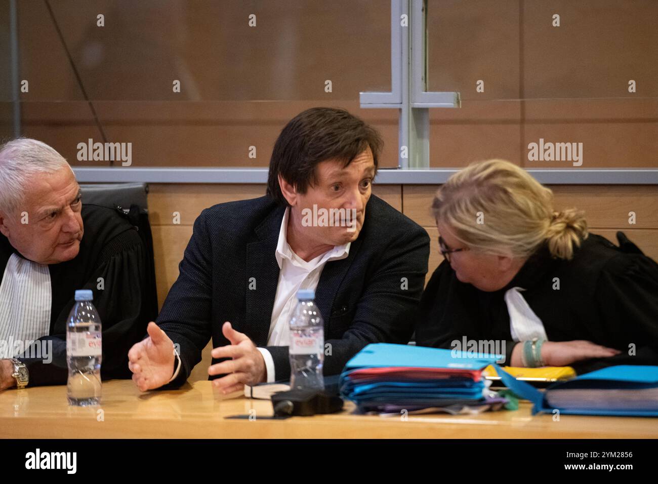 Melun, France. 20th Nov, 2024. French actor and humorist Pierre Palmade ...