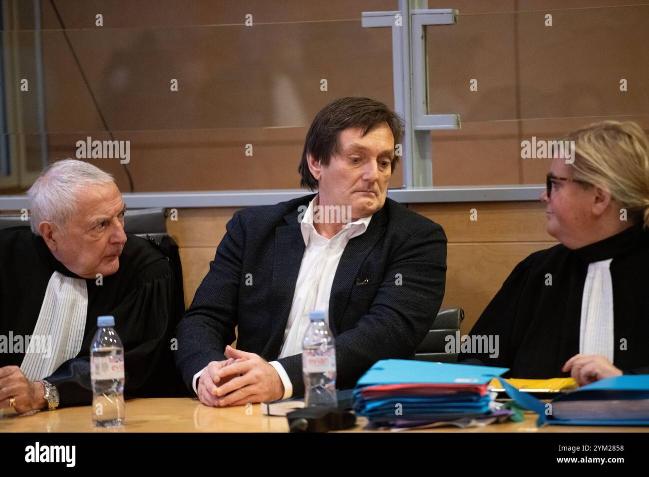 Melun, France. 20th Nov, 2024. French actor and humorist Pierre Palmade ...