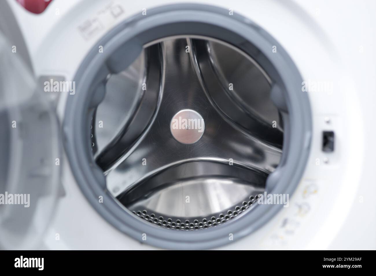 Stainless steel materials used in washing machines. Front-loading ...