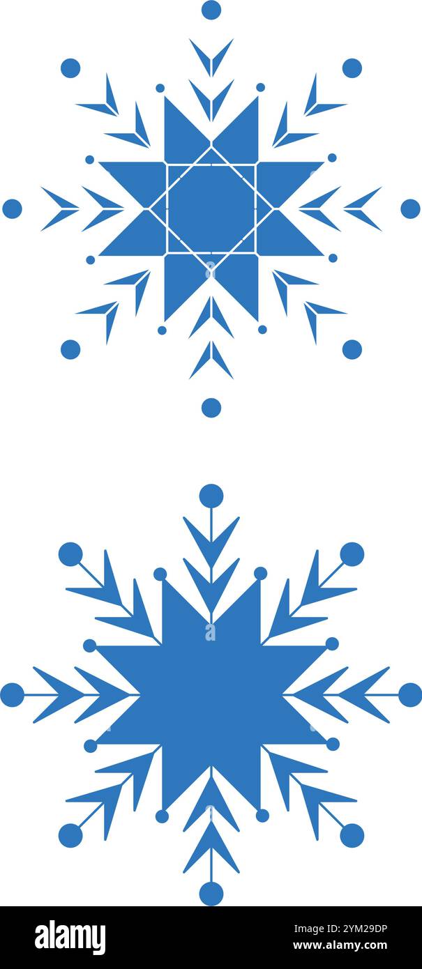 Winter holiday design snow Cut Out Stock Images & Pictures - Alamy