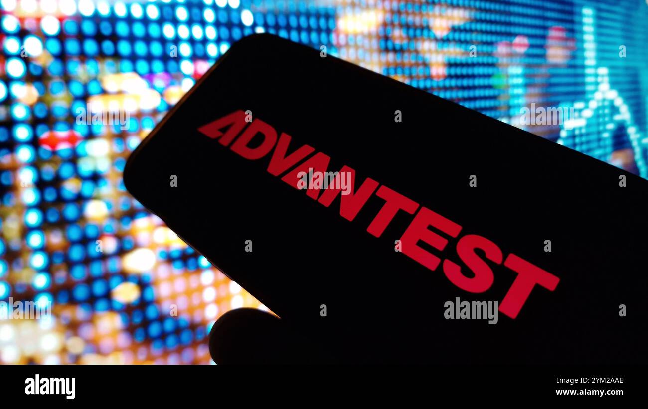 Logo advantest hi-res stock photography and images - Alamy