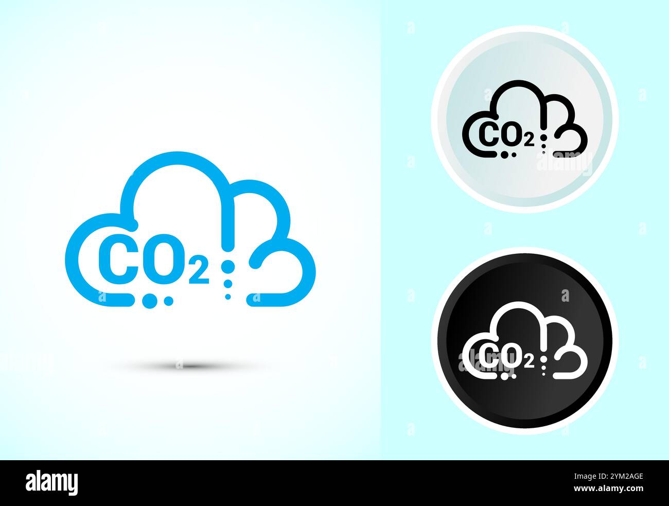 Carbon offset icon Stock Vector Images - Alamy