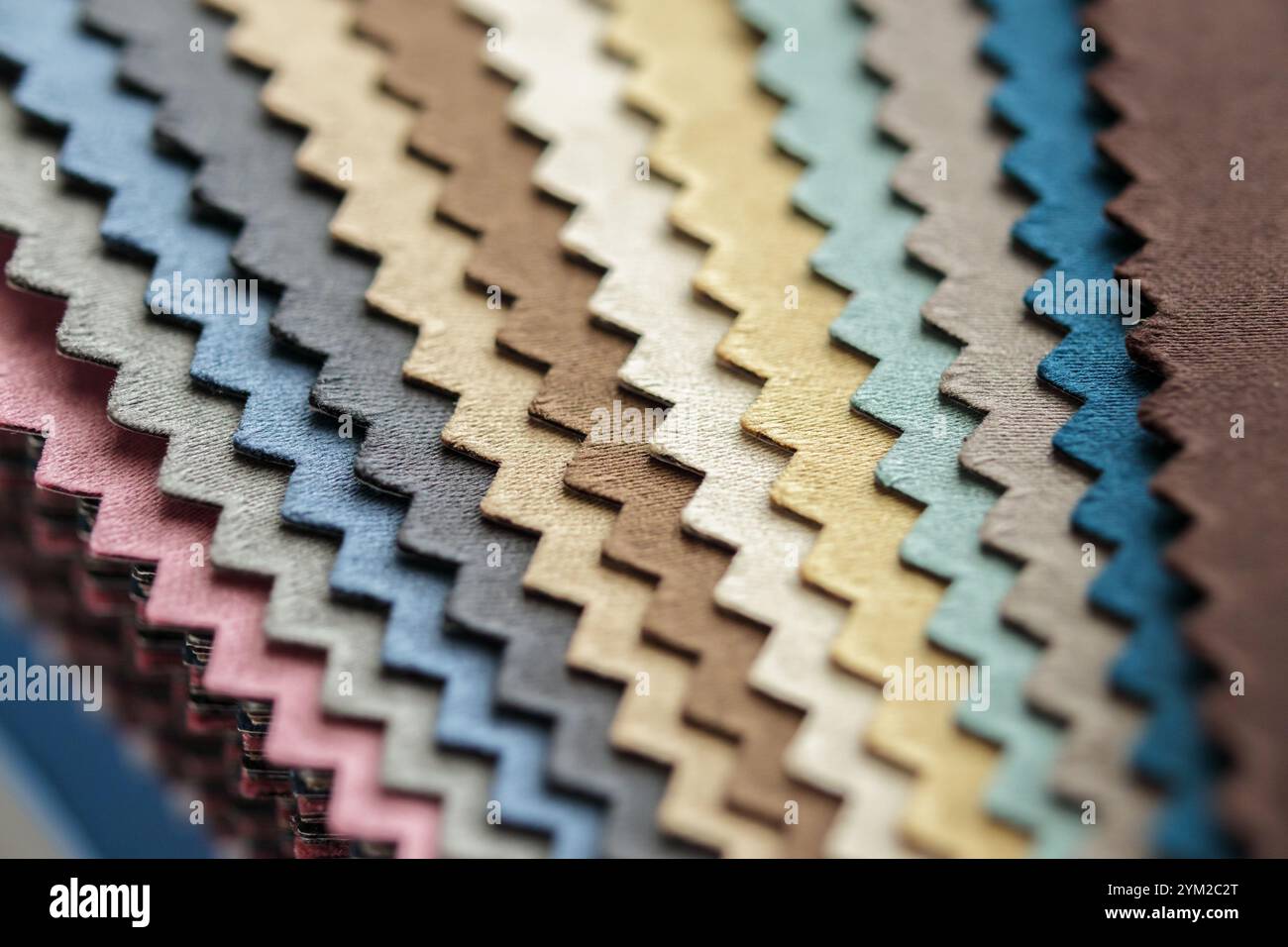 fabric color samples swatch book Stock Photo - Alamy