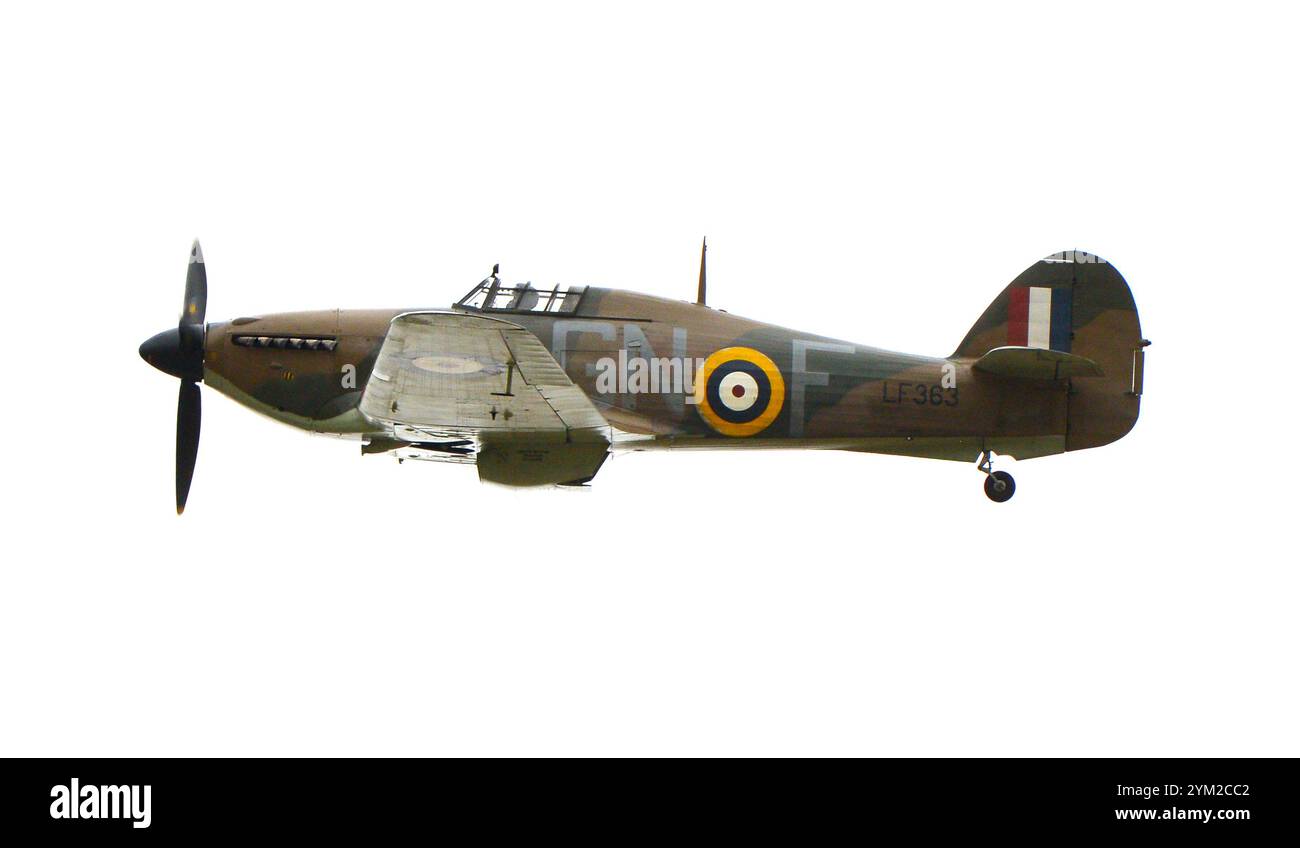 hurricane aircraft fighter ww2 Stock Photo - Alamy