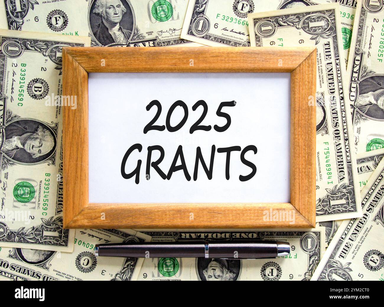 Planning 2025 grants new year symbol. Concept words 2025 Grants on ...
