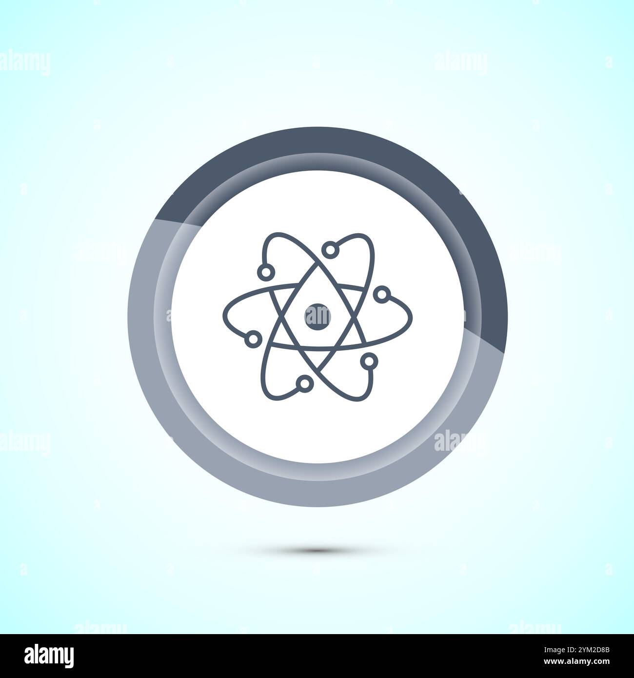 Data science icon design illustration. Big data, digital tech icon ...