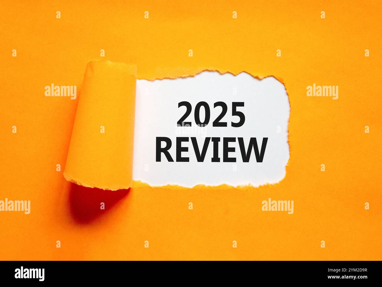 Planning 2025 review new year symbol. Concept words 2025 Review on ...