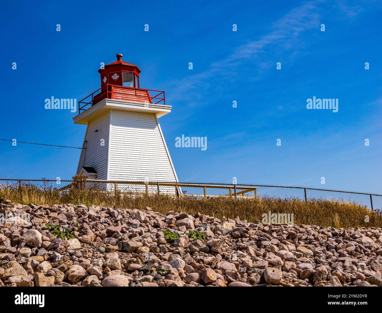 Neils Harbor Lighthouse is a heritage lighthouse on the Cabot Trail on ...